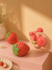 1pc-Strawberry Squeeze-Stress Relief Toy-Squeeze Toy-Soft Toy-Squishy ...