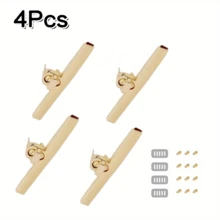 1Pc/2/3/4/5Pcs Long Rotating Metal Clasp Lock, Multi-Color Matte Twist ...